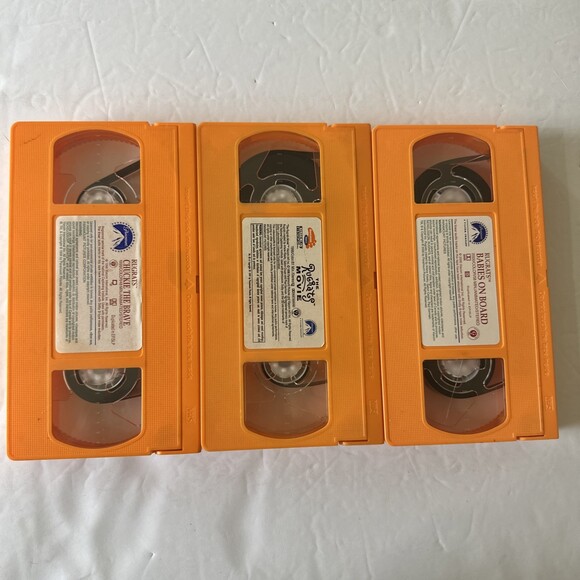 Media | Rugrats 3 Vhs Movie Lot Rugrats Movie Collection Chuckie The ...